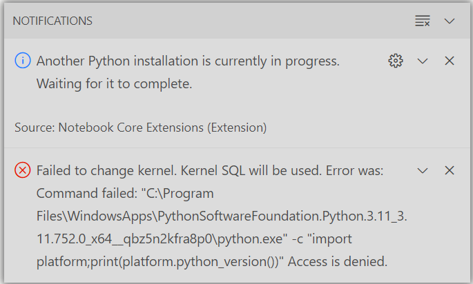 Couldn't change the Kernel to Powershell · Issue #22391 · microsoft ...