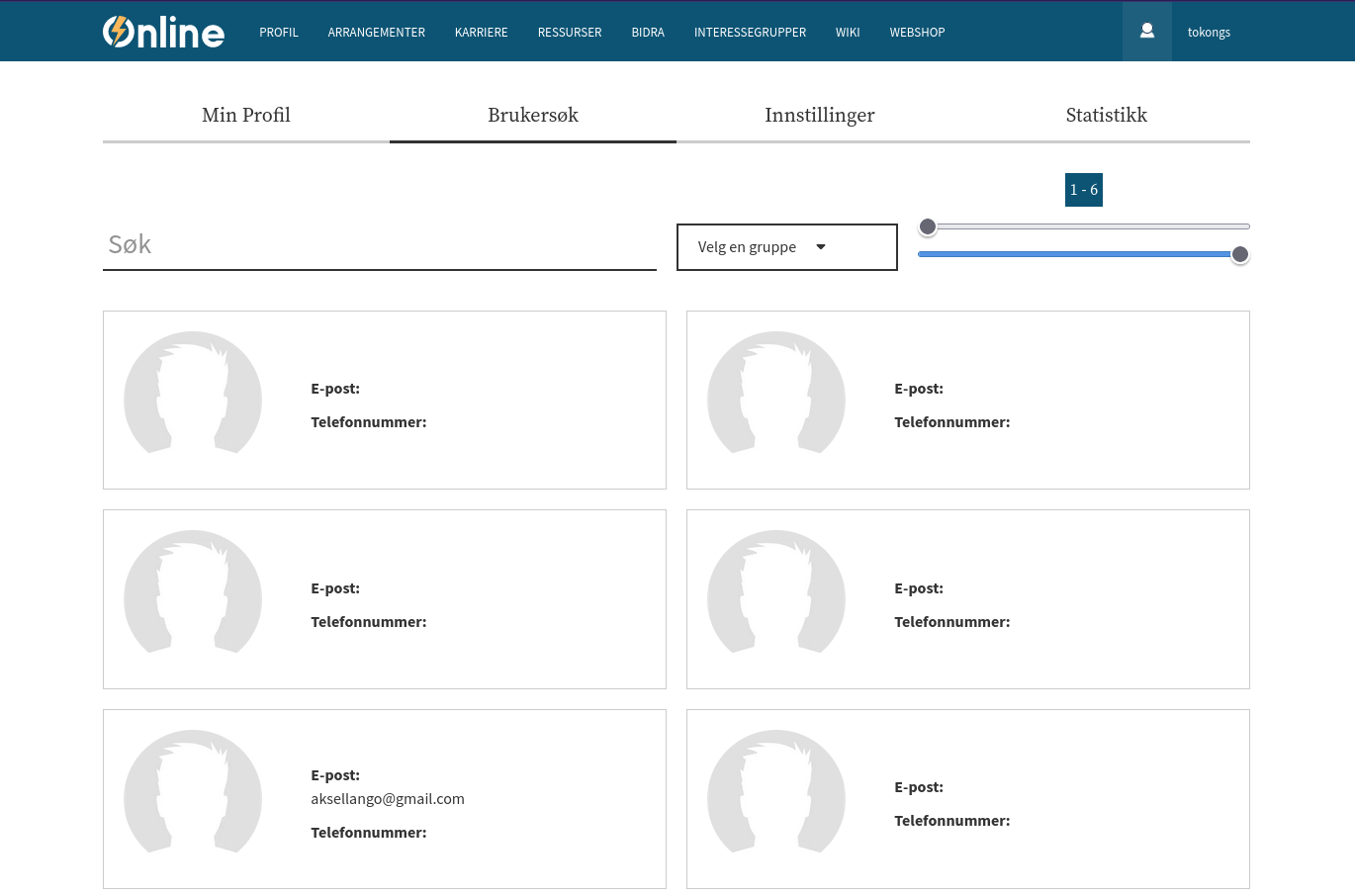 Filter out "empty" users from user search page · Issue #572 · dotkom/onlineweb-frontend · GitHub