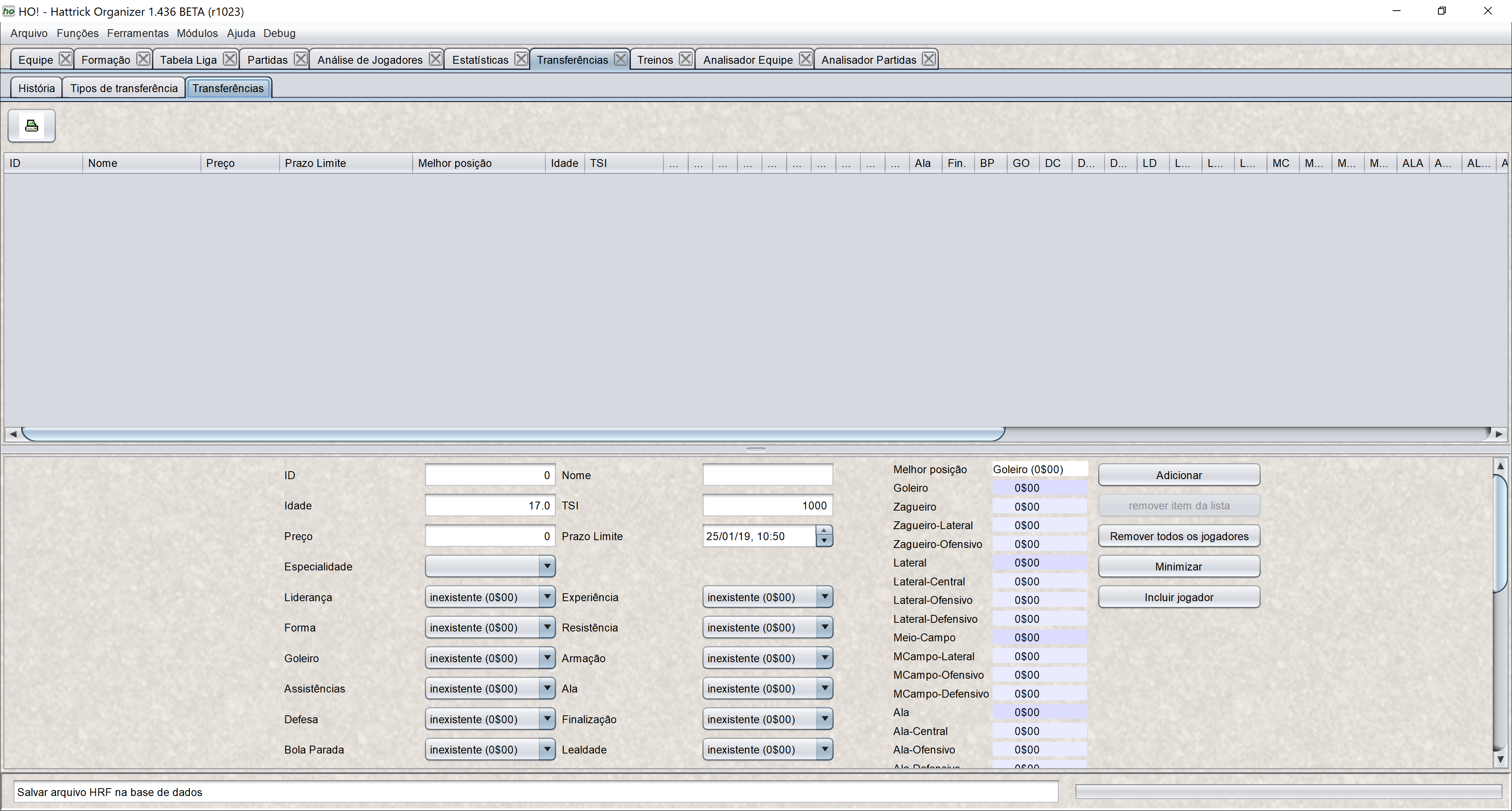 [eBUG] Skills format in Squad screen · Issue #92 · ho-dev/HattrickOrganizer · GitHub