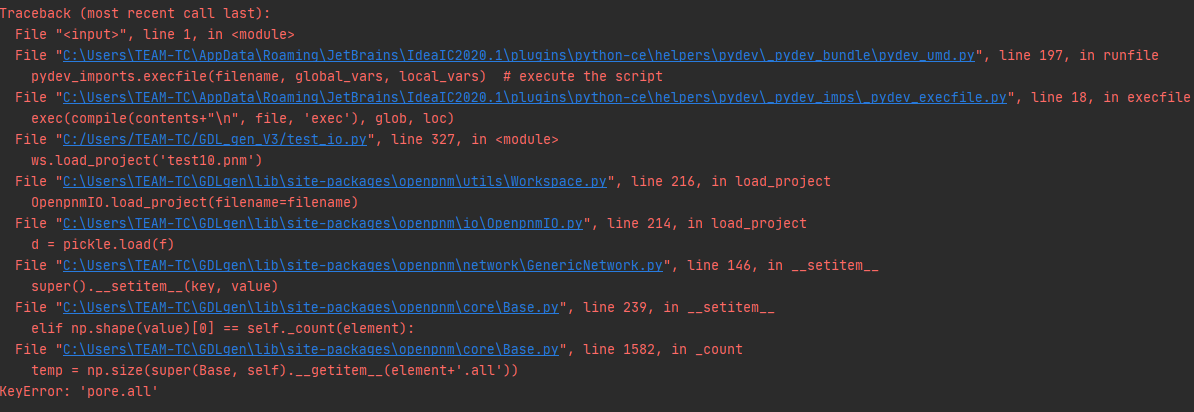 Can't load a saved project using workspace with imported geometry and boundary geometry · Issue ...