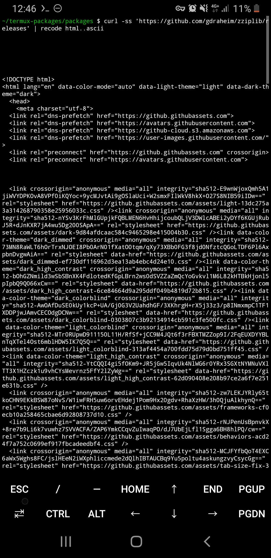 [Bug]: Package recode · Issue #8465 · termux/termux-packages · GitHub