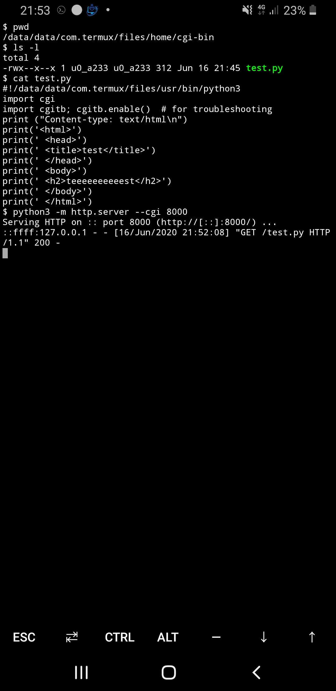 Python Script Not Executing Rather Showing Code Of Script On Python Cgi Webserver Using 1797
