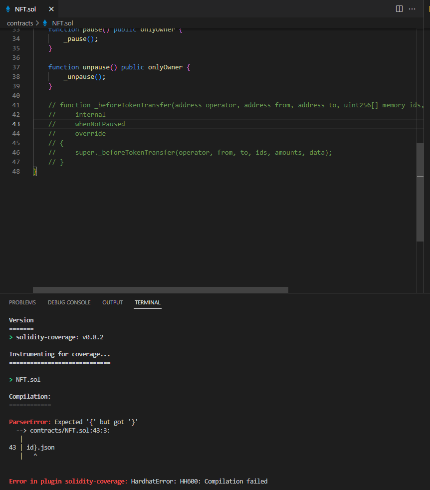 Can Not Run Npx Hardhat Coverage · Issue 3892 · Nomicfoundation Hardhat · Github