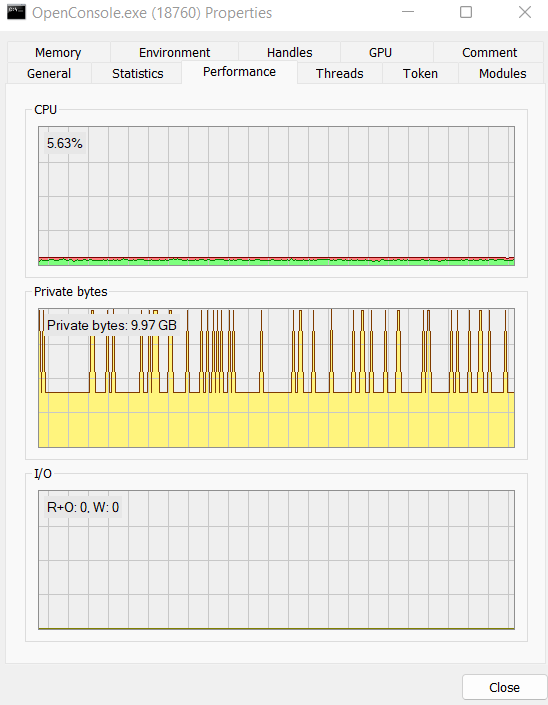 is this a memory leak? · Issue #13233 · microsoft/terminal · GitHub