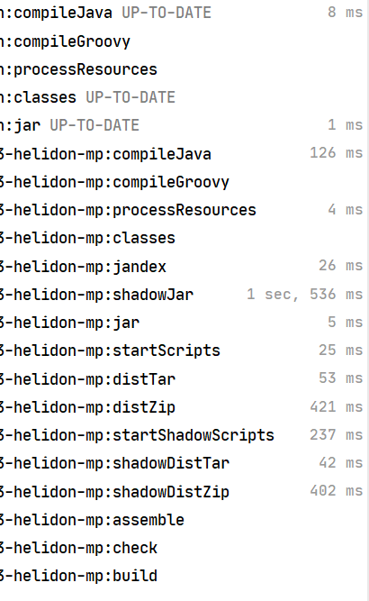 uber jar start failed when using gradle shadow plugin · Issue #4755 · helidon-io/helidon · GitHub