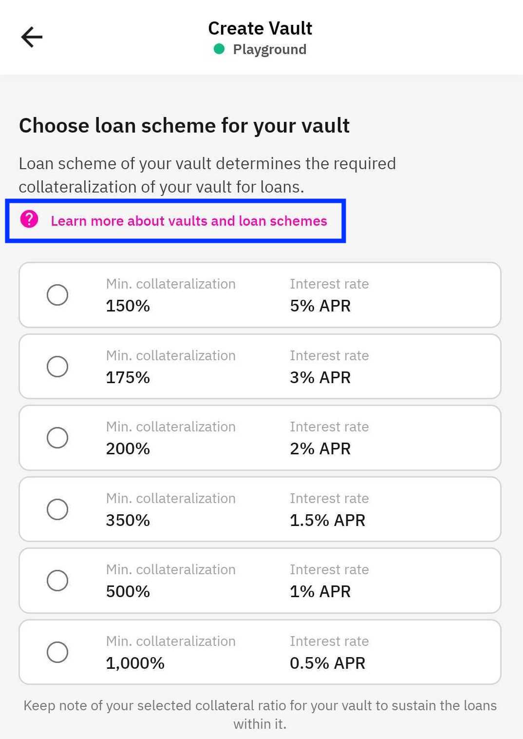 Vault FAQ · Issue #1328 · BirthdayResearch/defichain-wallet · GitHub