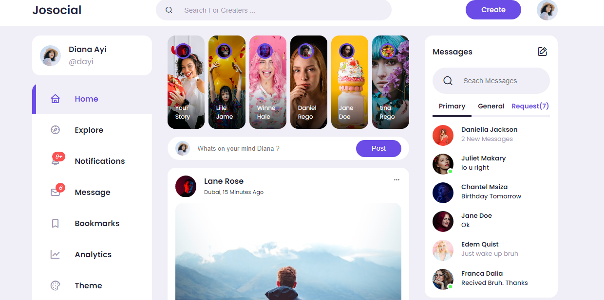 GitHub - Shubham996633/Josocial__Ui__Ux__Design: Josocial Ui Ux Design Based On HTML , CSS ...