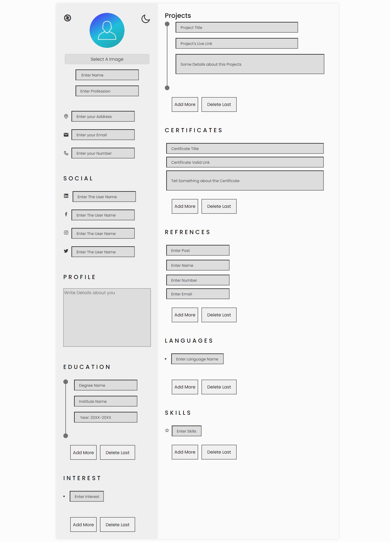 GitHub - Shubham996633/JoResume: JoResume Responsive Resume App Based ...