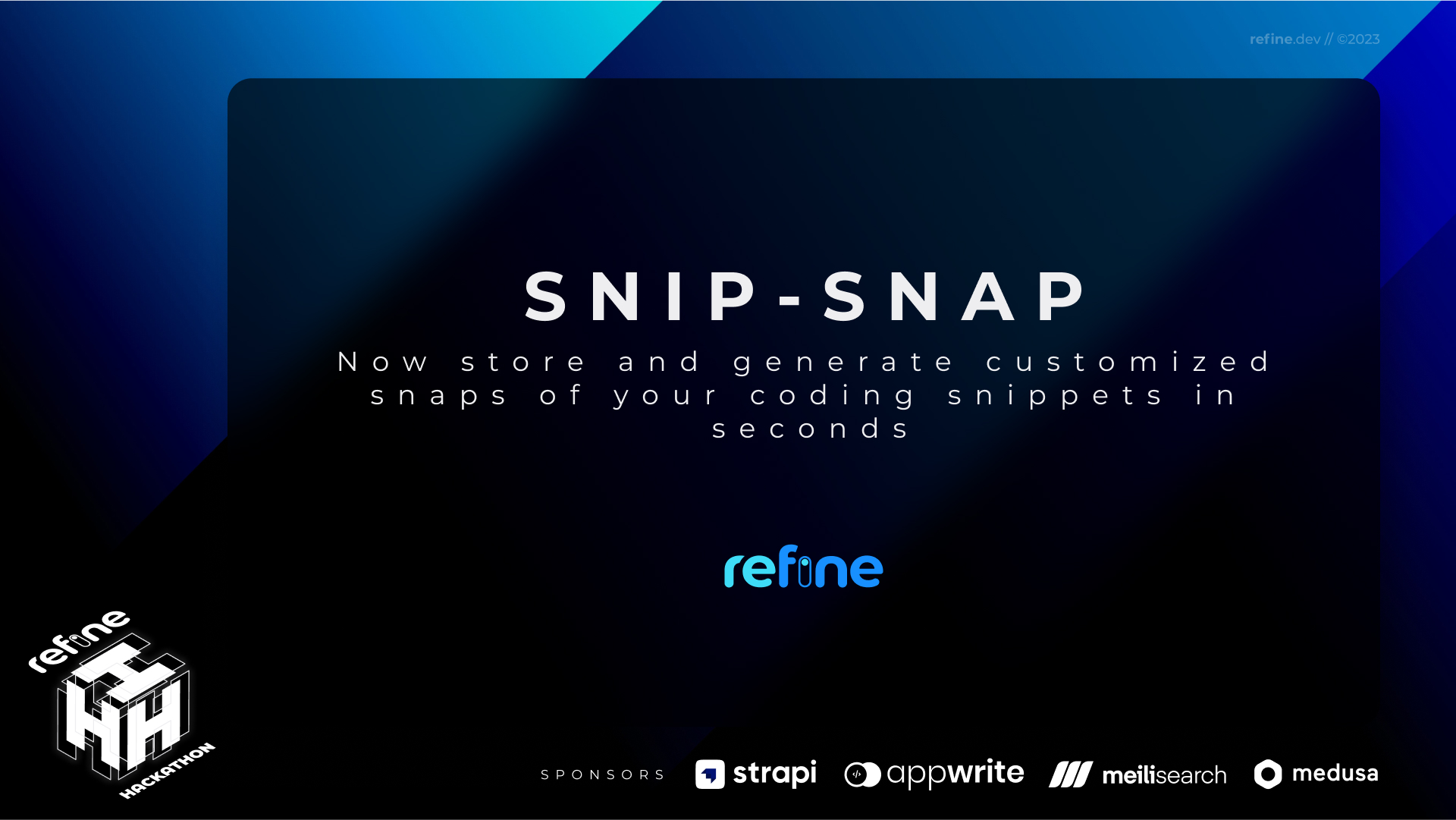 GitHub - drishtipeshwani/SnipSnap