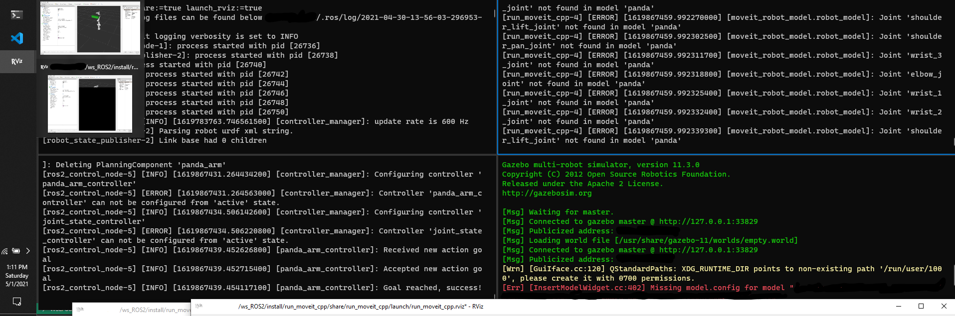 run_moveit_cpp demo crash and missing Interactive pointer (Foxy) · Issue #83 · moveit/moveit2 ...