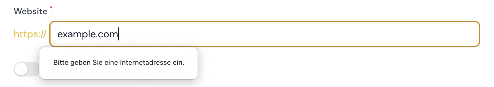 Prefixed TextInput->url() fails validation · Issue #1818 · filamentphp/filament · GitHub