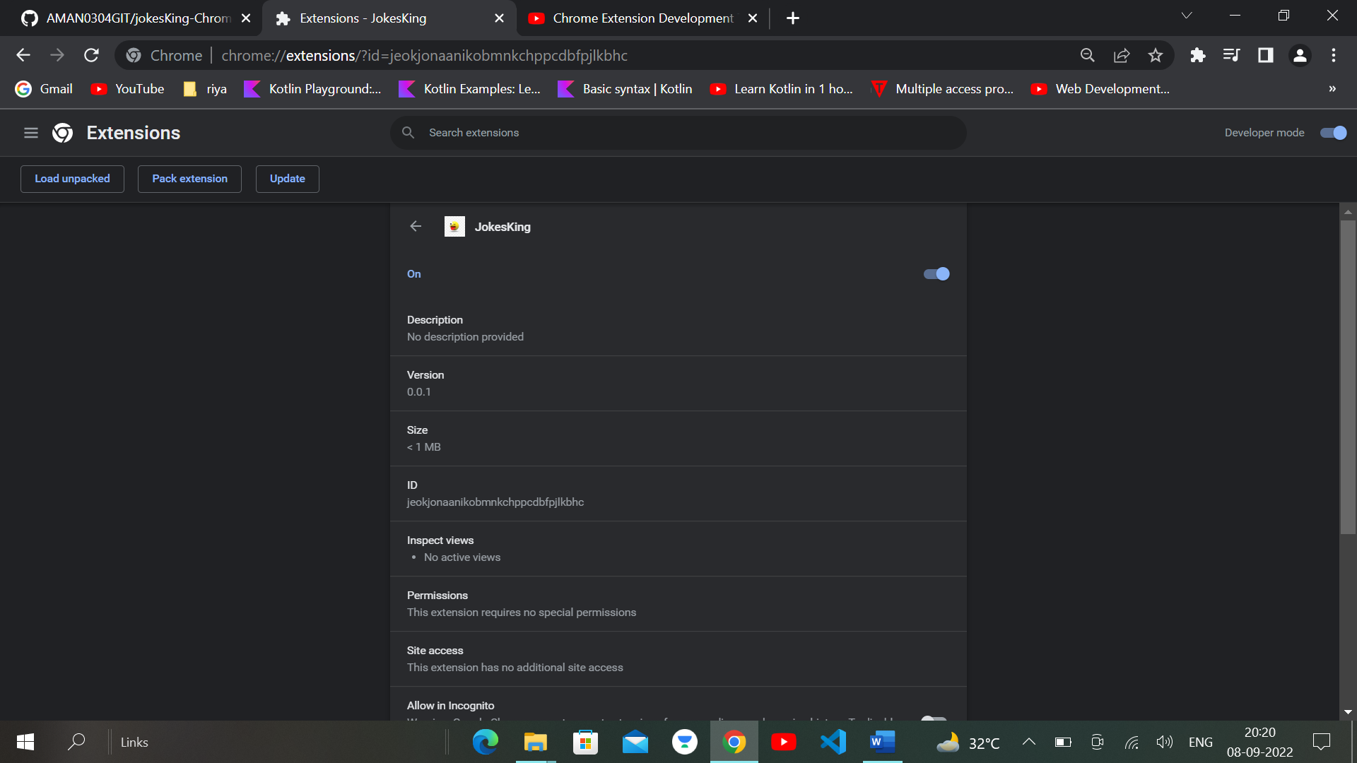 GitHub - AMAN0304GIT/jokesKing-Chrome-Extension: THIS IS A CHROME EXTENSION USED TO DISPLAY ...