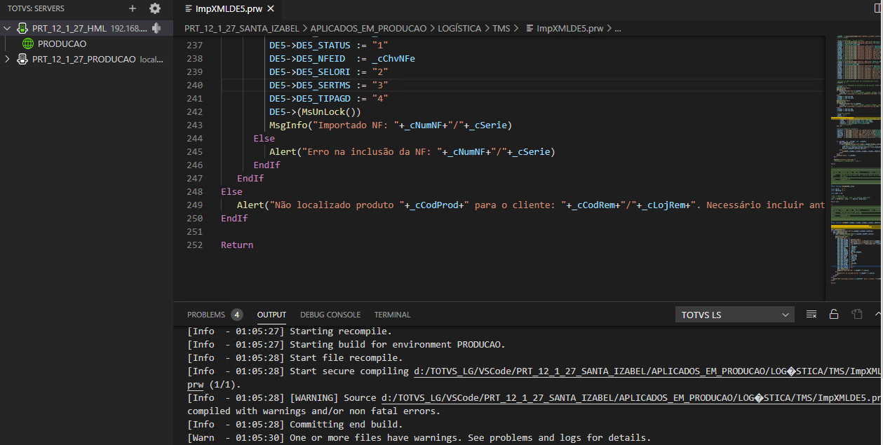 Visual Studio não está compilando · Issue #504 · totvs/tds-vscode · GitHub