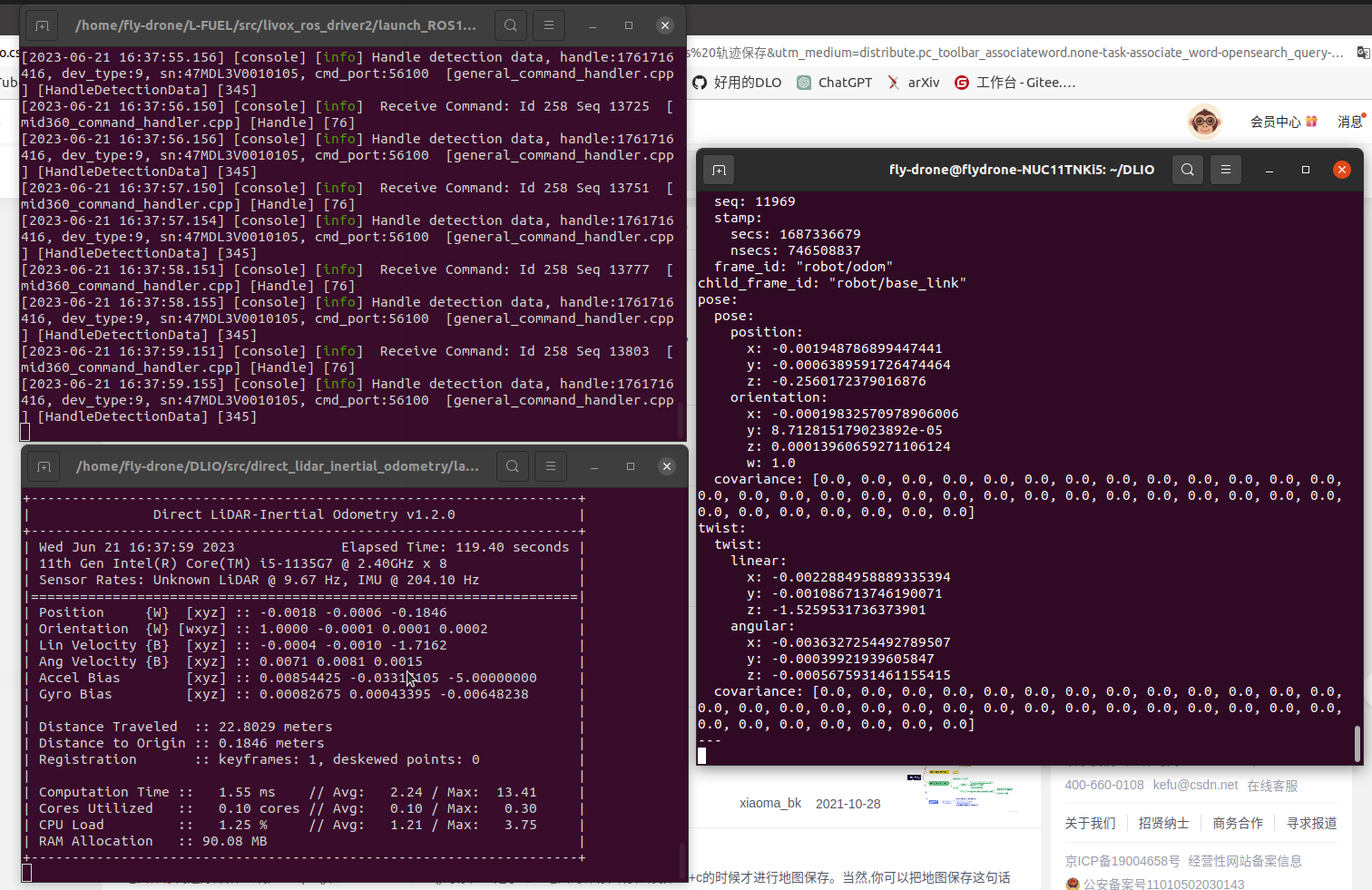 No localization with Livox Lidar · Issue #5 · vectr-ucla/direct_lidar_inertial_odometry · GitHub
