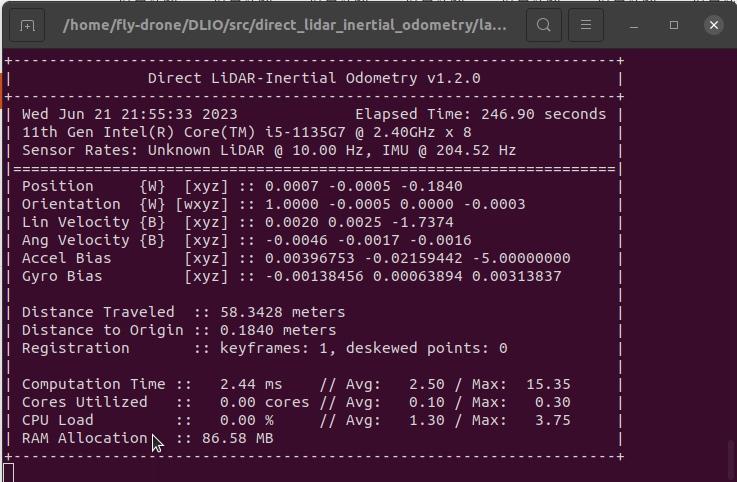 No localization with Livox Lidar · Issue #5 · vectr-ucla/direct_lidar_inertial_odometry · GitHub