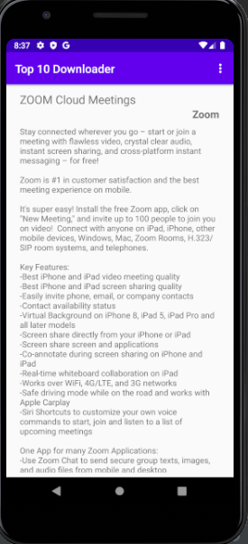 GitHub - amitk161/Top-10-Downloader: A simple Android-based application that shows the current ...