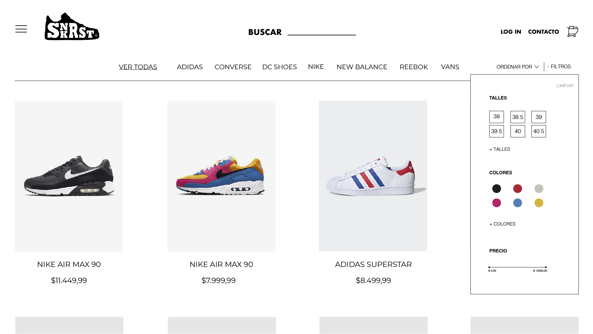 GitHub - GnzloMigliore/grupo_8_sneakerest: Tienda online de venta de ...