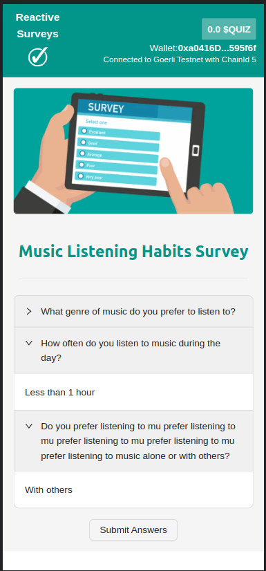 GitHub - ivandipaolo/reactive-surveys