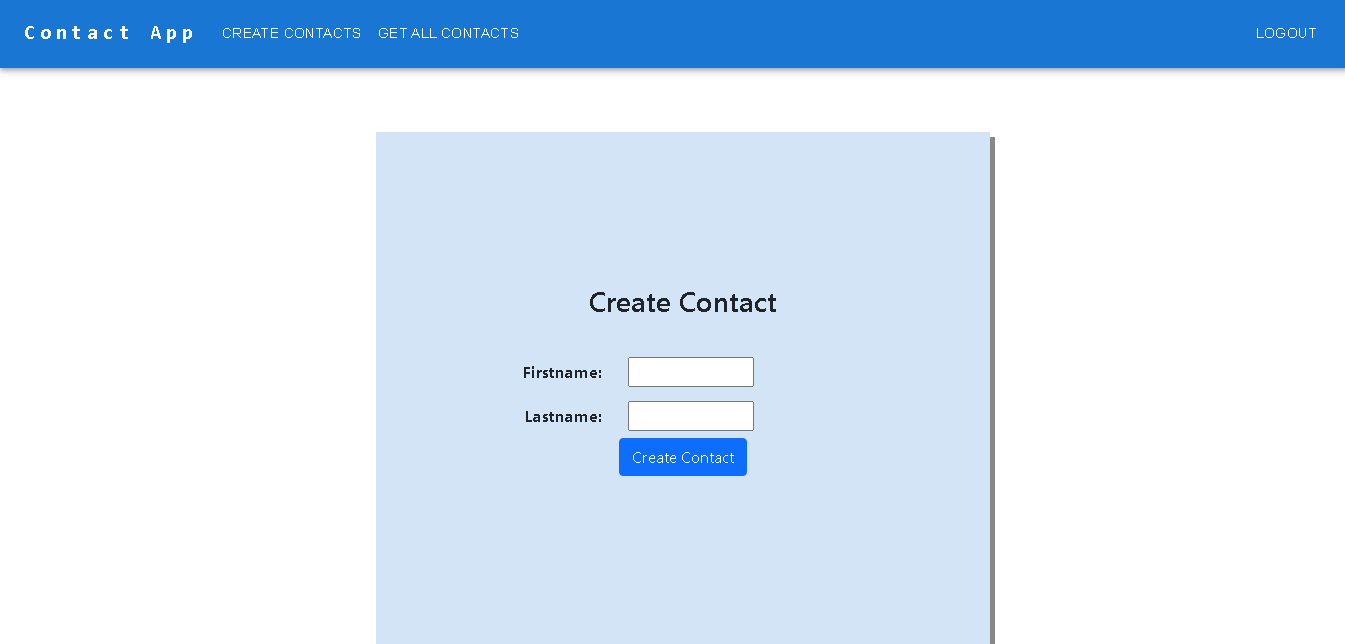 GitHub - DruvaAlur/FullstackContactApp