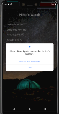 GitHub - sameer0330/HikersApp