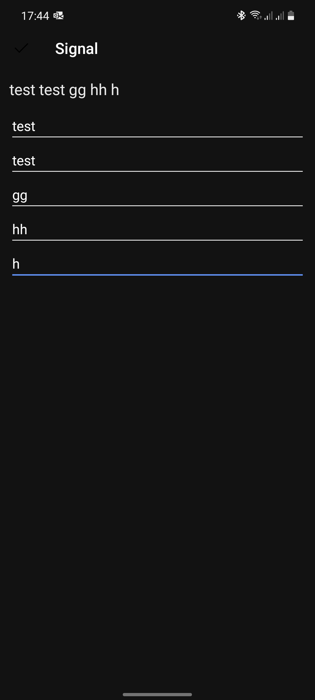 Checkmark button in "edit contact info" screen is black instead of white · Issue #11349 ...