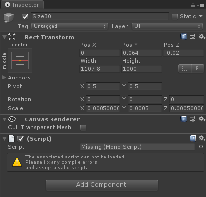Reading Mode has missing/invalid script attached to Game Objects when building · Issue #9330 ...