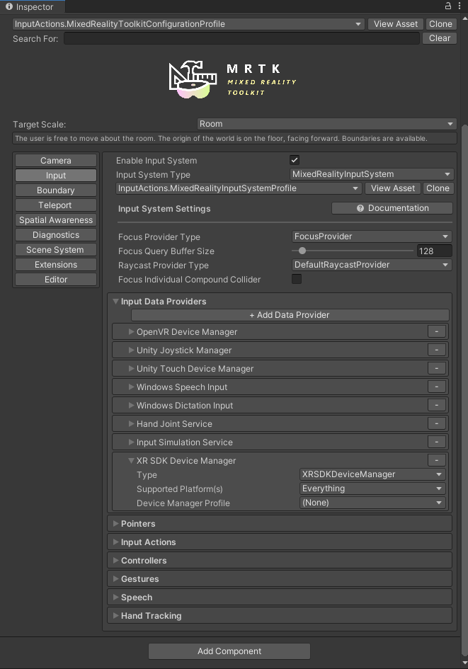Input Actions Example does function properly on XR SDK · Issue #9376 · microsoft ...