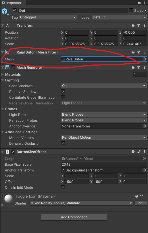 The Radial Button mesh has a typo · Issue #9588 · microsoft ...