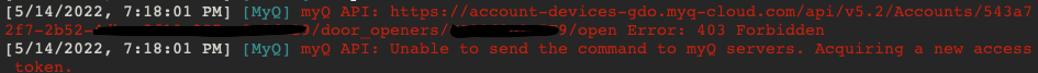 Error: 403 Forbidden · Issue #721 · hjdhjd/homebridge-myq · GitHub