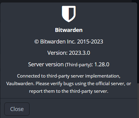 [BUG] where the command line versioning is different or missing from the web extension ...