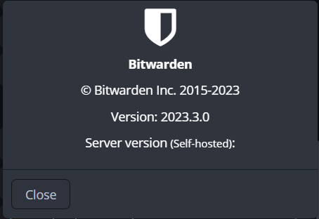 [BUG] where the command line versioning is different or missing from the web extension ...