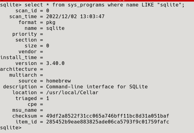 SPIKE - Vulnerability Detection doesn't analyze brew packages from macOS agents · Issue #15199 ...
