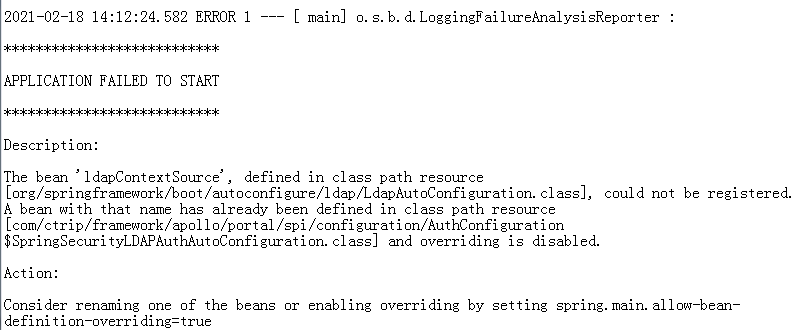 portal1.8.0启用ldap无法启动 · Issue #3551 · apolloconfig/apollo · GitHub
