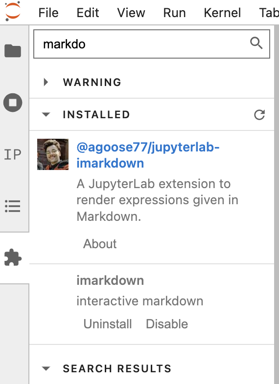 Not Working In New Environment · Issue 27 · Agoose77jupyterlab Imarkdown · Github