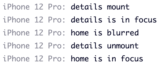 Componentwillunmount Gets Called Before Navigation Onblur Callback · Issue 11178 · React 