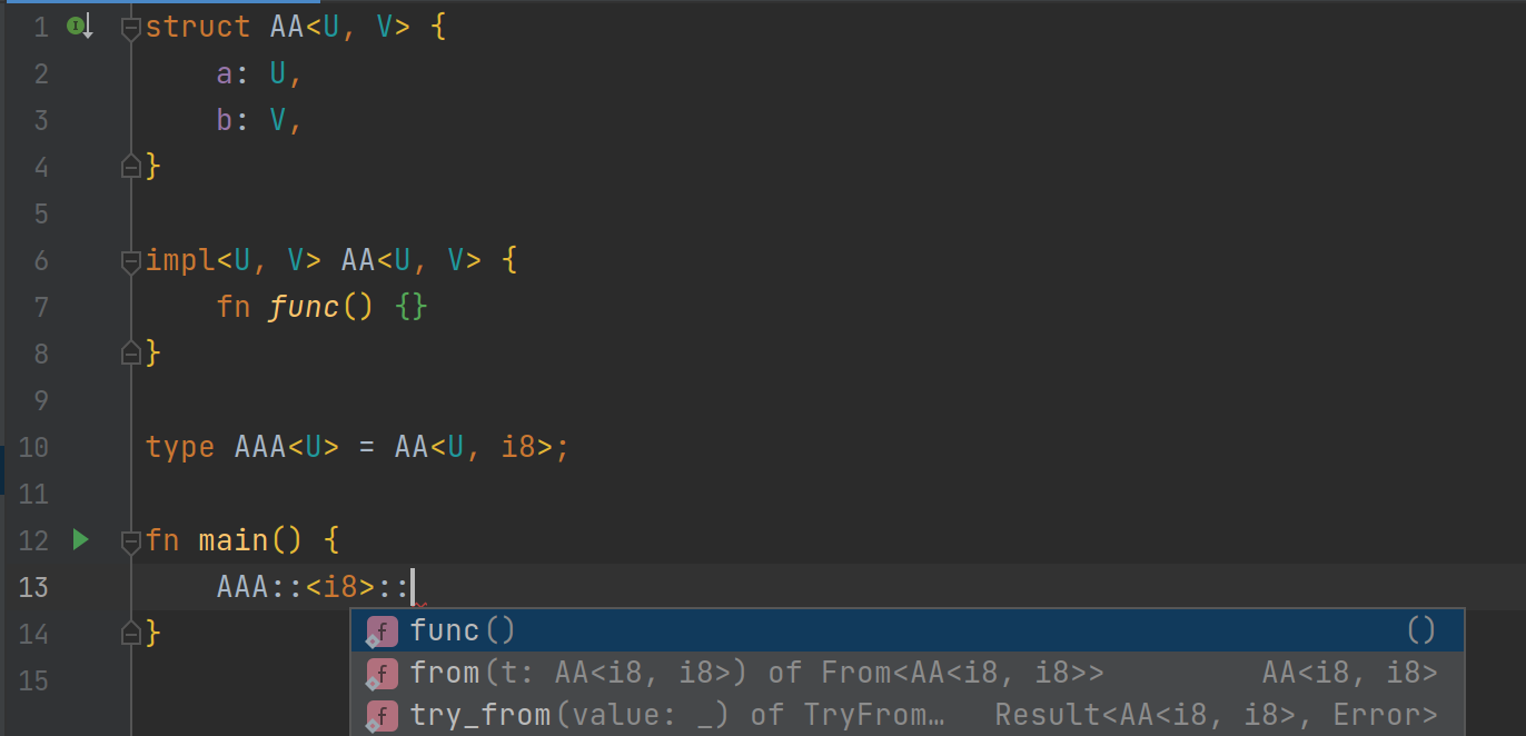 Support Type Aliases · Issue 6999 · Intellij Rustintellij Rust · Github