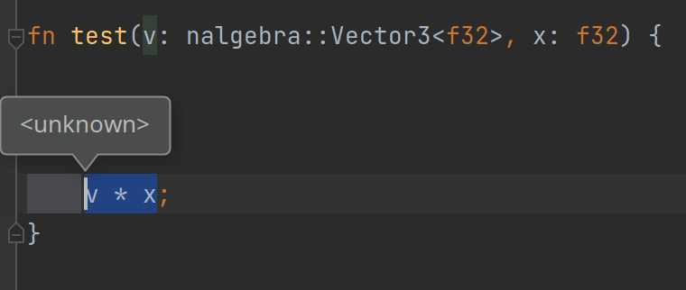 Can T Infer Type For `vector3 F32` With Nalgebra · Issue 9324 · Intellij Rust Intellij Rust