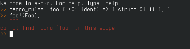 Local macros support · Issue #118 · evcxr/evcxr · GitHub