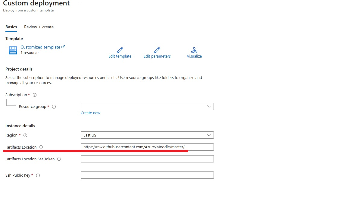 Your deployment failed · Issue #284 · Azure/Moodle · GitHub