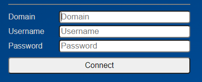 What is the domain input box in web-based RDP viewer? · Issue #2294 ...