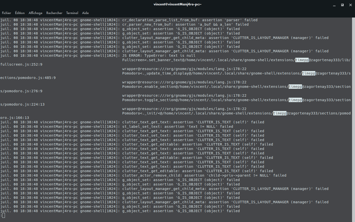 activating this extension is changing my locale language gnomeshell settings · Issue #6 ...