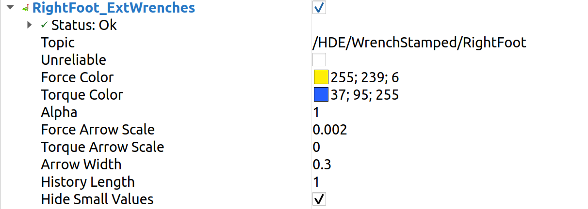 Rviz wrench display parameters missing · Issue #1592 · ros-visualization/rviz · GitHub
