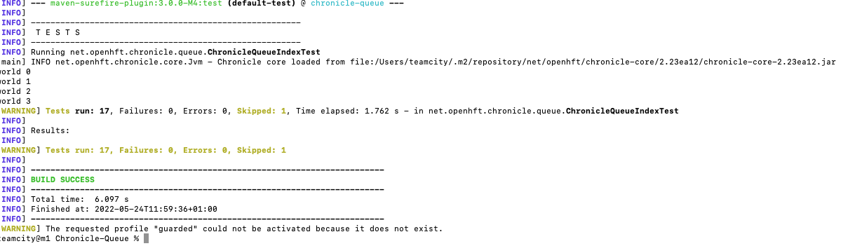 Alignment and Pretoucher issue on M1 mac · Issue #837 · OpenHFT/Chronicle-Queue · GitHub