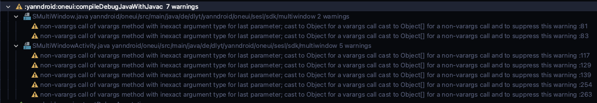 :yandroid:oneui:compileDebugJavaWithJavac warnings · Issue #49 · OneUIProject/OneUI-Design ...
