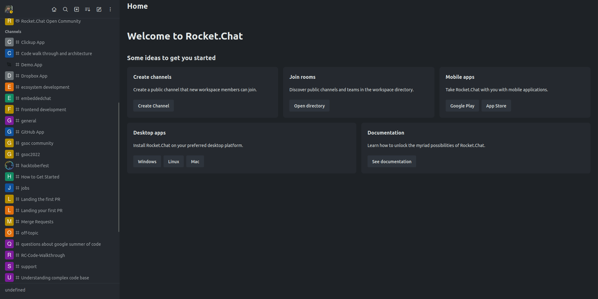 [BUG] Showing undefined Instead of RocketChat Logo on Footer-SideNav in Dark Mode · Issue #28282 ...