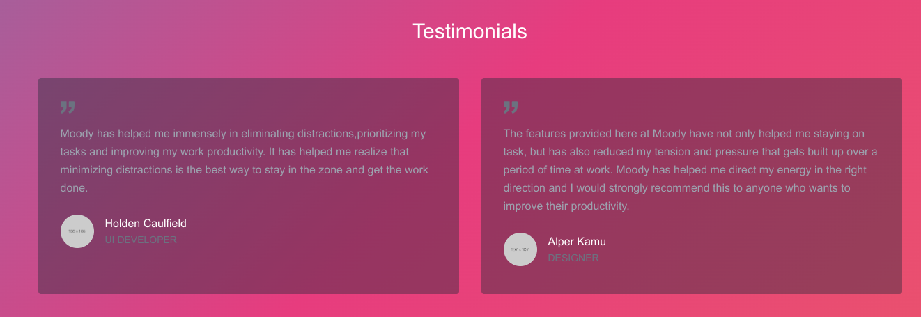 [FEATURE] Improve the UI of the website · Issue #76 · Susmita-Dey/Moody ...