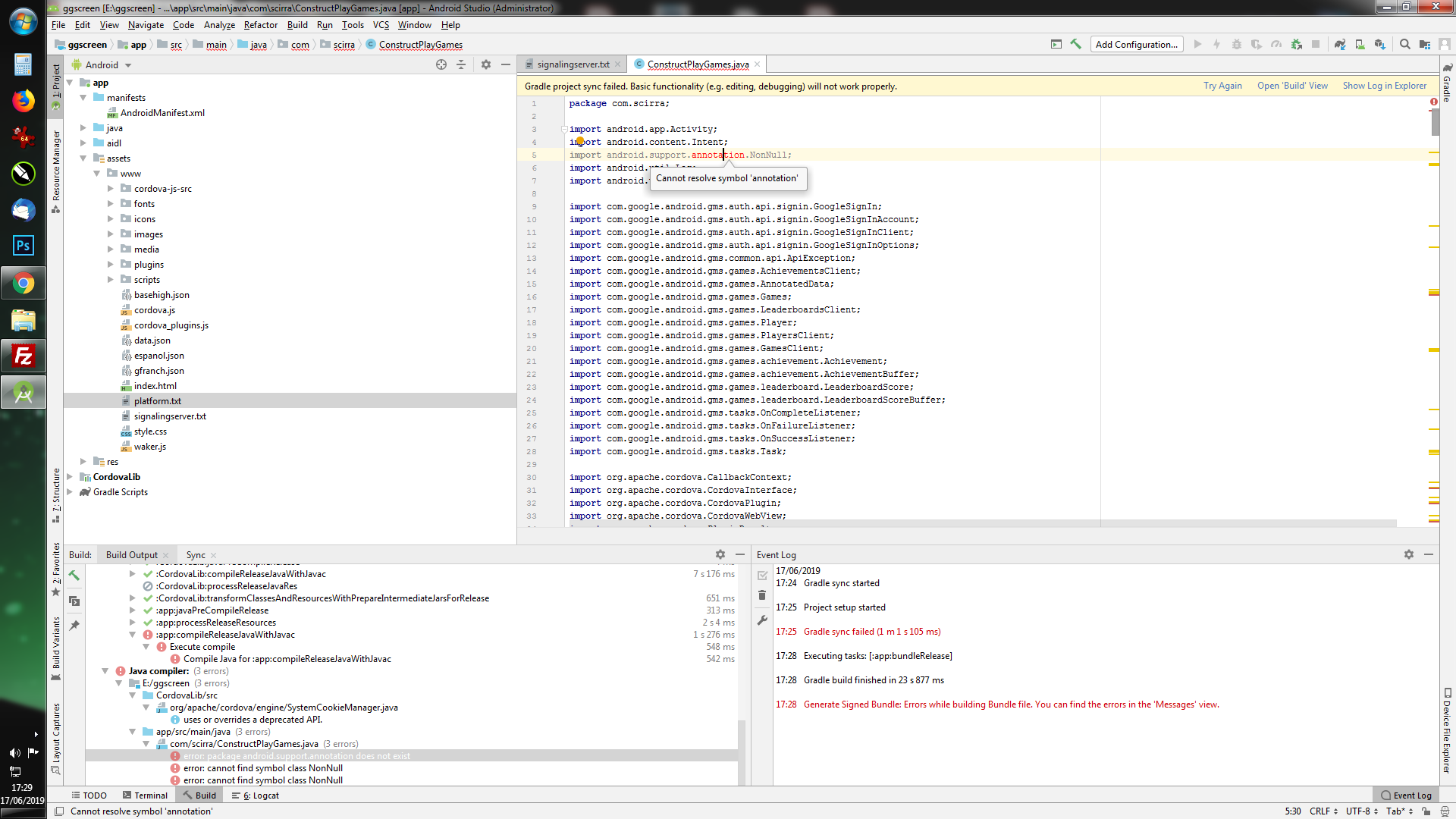 Deprecated Android Studio Export · Issue #2875 · Scirra/Construct-bugs · GitHub