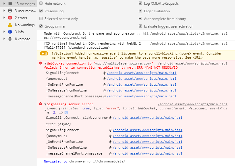 Multiplayer and GooglePlay plugin bug in AndroidStudio Export · Issue #3752 · Scirra/Construct ...