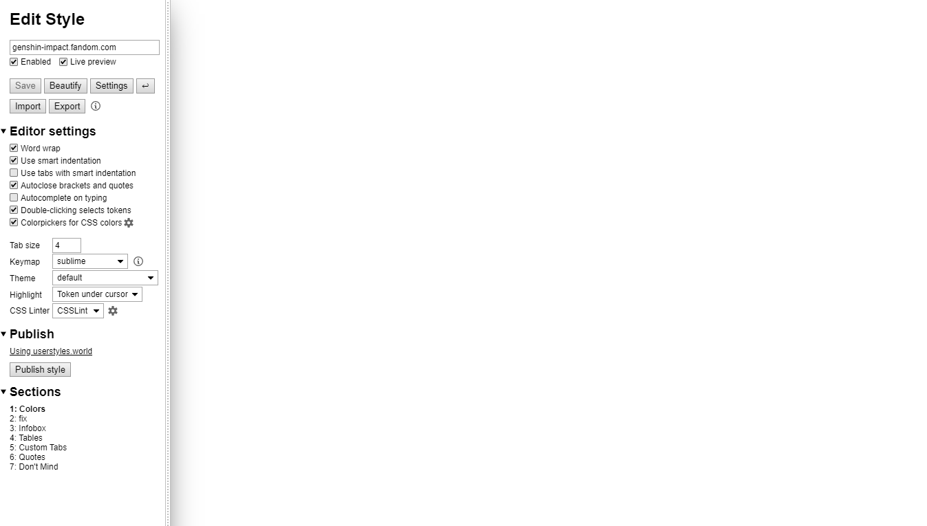 Stylus deleting the entire spreadsheet when trying to restore it. · Issue #1468 · openstyles ...