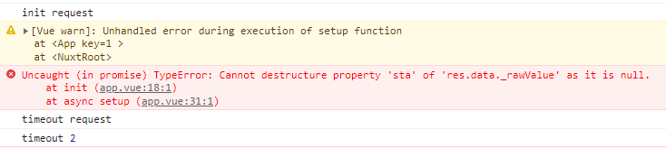useAsyncData's data._rawValue is null · Issue #14694 · nuxt/nuxt · GitHub
